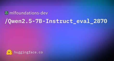 mlfoundations dev qwen2 5 7b instruct eval 2870 · datasets at hugging face