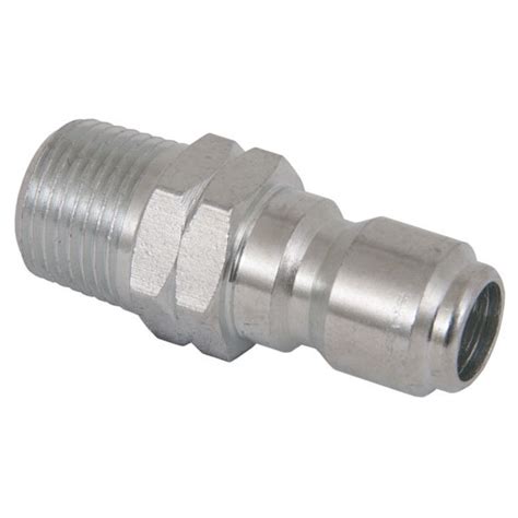 Midi Plated Steel Quick Release Probe 38 Npt Male Cleanlynk Ltd