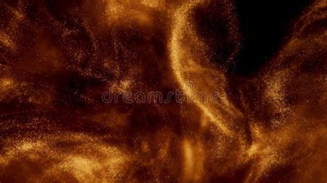 Shimmering Slow Motion 4k Golden Glitter And Bokeh On A Dark Background Stock Video Video Of