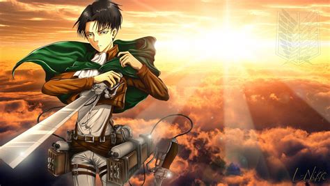 Levi Ackerman Hd Desktop Wallpapers Wallpaper Cave