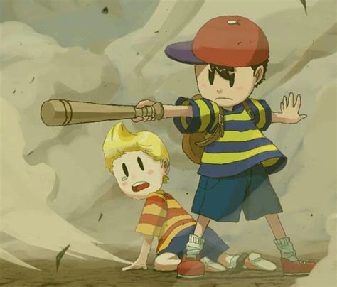 Ness And Lucas Lucas Earthbound Super Smash Bros Super Smash Brothers