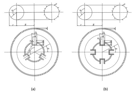 The Structure Of The Toroidal Shell With Openings A The Toroidal Download Scientific Diagram