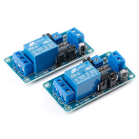 dc 5v 12v delay relay turn on turn off relay module 10a switch module with timer volt timing