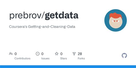 Github Prebrov Getdata Courseras Getting And Cleaning Data