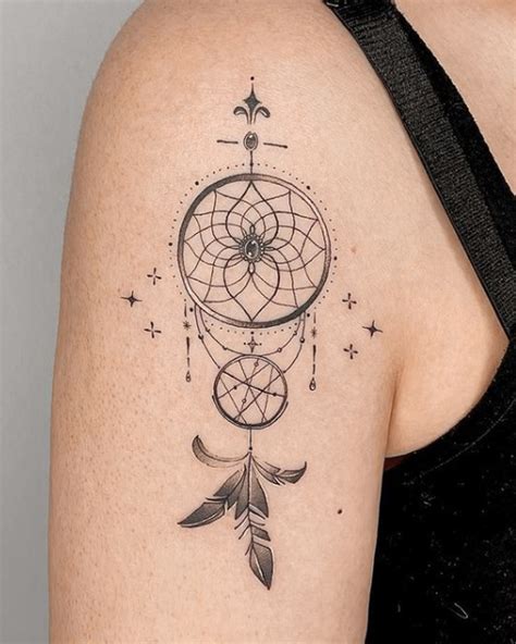 Dream Catcher Tattoo Drawings