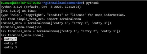 Simple Term Menu Not Work On Windows · Issue 5 · Ingomeyer441 Simple Term Menu · Github