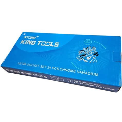 24pc Socket Set 1 2 S A Panel Beating Equipment