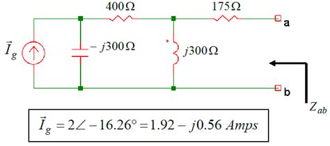 Solved What Is The Open Circuit Voltage Vab Chegg Com