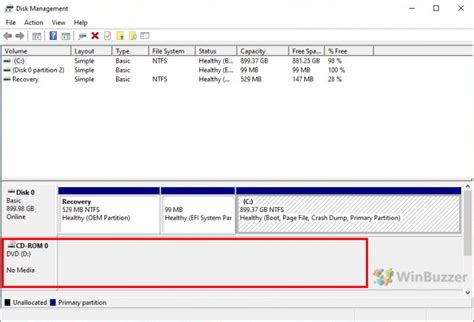 Windows 10 How To Create Delete Or Resize Partitions Winbuzzer