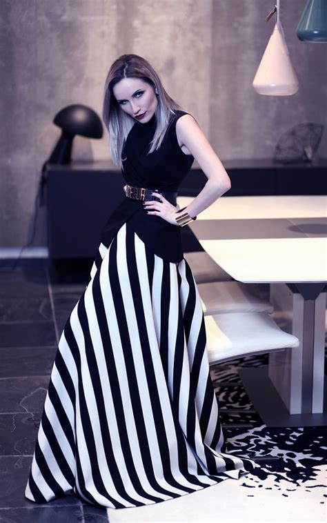 Black And White Fashion Luvtolook Virtual Styling