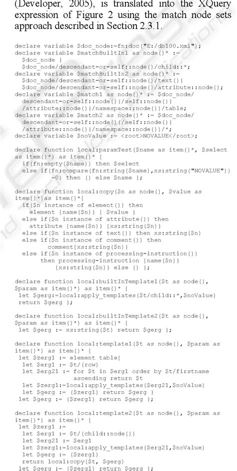 Figure 1 From A Prototype For Translating Xslt Into Xquery Semantic