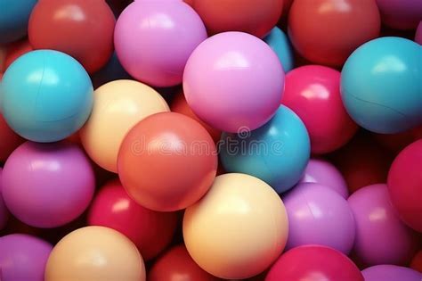 Colorful Three Dimensional Sphere Background Texture Stock Illustration Illustration Of