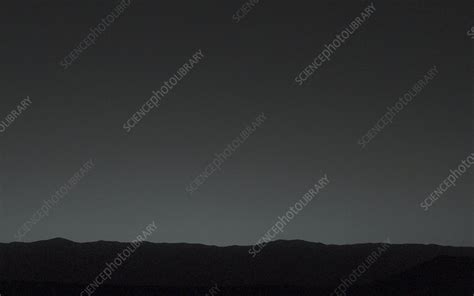 Earth From Mars Curiosity Rover Image Stock Image C023 5795