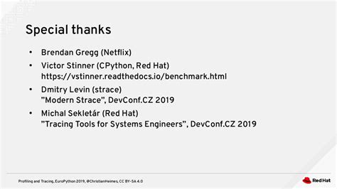 europython 2019 introduction to low level profiling and tracing