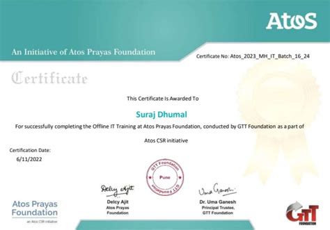 Suraj Dhumal On Linkedin Connections Atos Training Java Gtt
