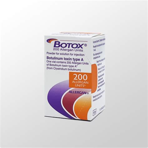 Botox 200iu Vial Botox Treatment For Wrinkles And Fine Lines