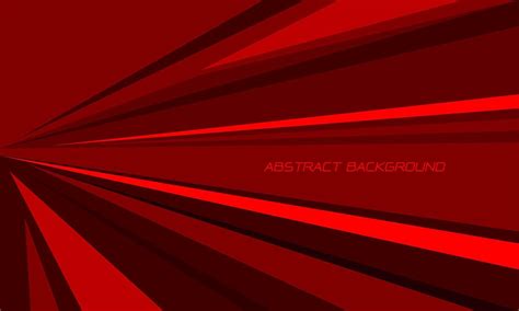 Abstract Red Tone Speed Direction Geometric Design Modern Luxury