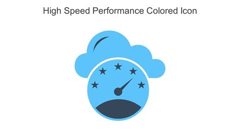 High Speed Performance Colored Icon In Powerpoint Pptx Png And Editable Eps Format Ppt Template