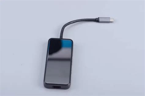 Aluminium Alloy Multiport USB Type C Hub Adapter In USB C Hub Adapter Type C Hub And