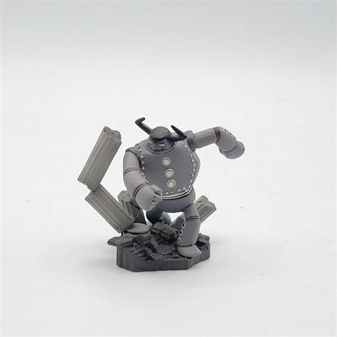 Rare Kaiyodo Time Slip Glico Tetsujin 28 Saturns Runaway Mini Diorama Figure 4593924644