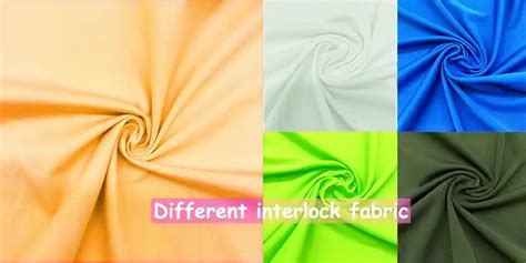 What Is Interlock Fabric Versatility Of Interlock Fabric
