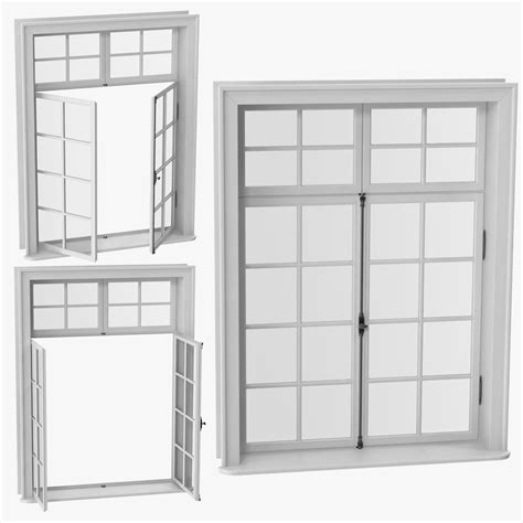 3d Classic Window 06 Model Turbosquid 1242472
