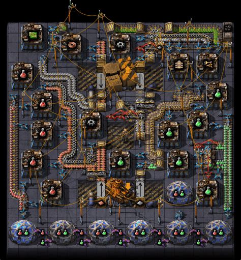 Playing Warptorio And This Is My Redgreen Science Level The Product