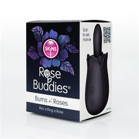 Skins Rose Buddies The Bums N Roses Rimming Toy Mini Vibrator