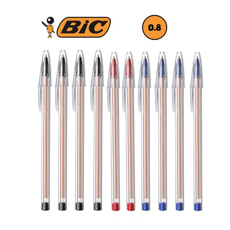 Kit Caneta Bic Cristal Fina Preta Azul E Vermelha 24 20 18 10 6 3 Ou 2 Shopee Brasil