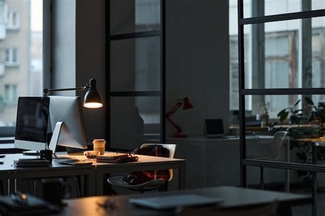 Premium Photo Horizontal Image Of Workplace Of Developer With