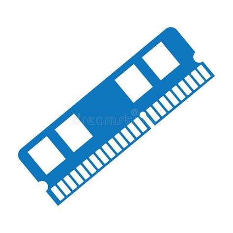 Ram Memory Vector Illustration Decorative Background Design Stock Illustration Illustration