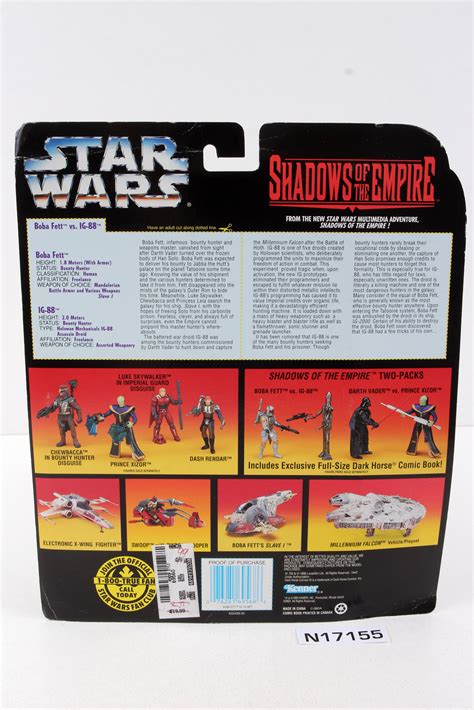 Sealed Star Wars® Shadows Of The Empire Sote Versus Sets Boba Fett Vs