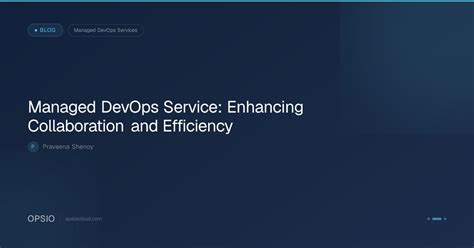 Managed Devops Service Solutions Opsio