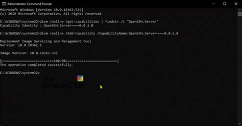 Configure And Use Openssh Client And Server On Windows 11 10