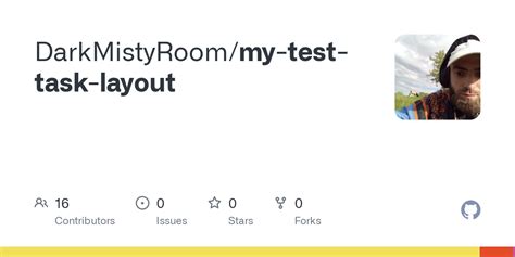 Github Darkmistyroom My Test Task Layout
