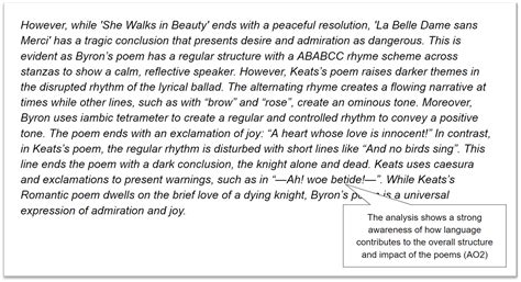 Mark Scheme And Model Answer Edexcel Gcse English Literature Revision