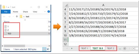 How To Import Text Files To Excel As Separate Sheets With Original Names In Excel