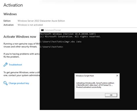 Windows Server 2022 Azure Edition Activation Issue Microsoft Qanda