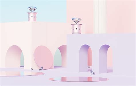 3d 렌더링 추상 디스플레이 연단 플랫폼 제품 프리젠테이션 및 광고 깔끔한 디자인의 미니멀한 장면 배경 모형을 위한 빈 받침대 화장품을 위한 파스텔 색상의 빈 무대 0명에