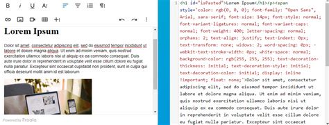 Using Froala As Your Text To Html Editor