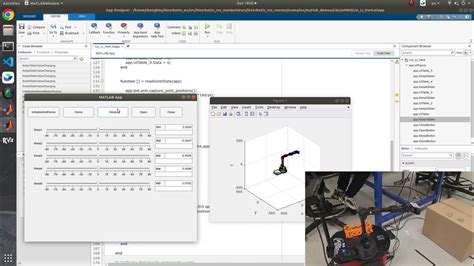 Robotic Forward Kinematics Using Matlab Appdesigner Youtube
