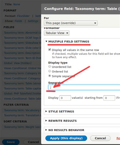 8 How To Remove The Separator Between Values Of A Multi Value Field In A Views Result