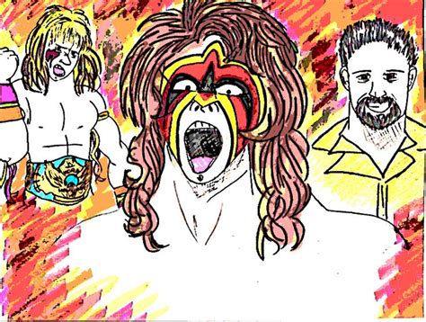 Rip Ultimate Warrior Ultimate Warrior Warrior Drawings