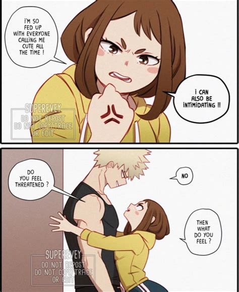 Not mine Bakugou and uraraka Anime engraçado Desenho de viagem