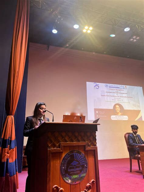 Preethi M Palankar On Linkedin Kristujayanticollege