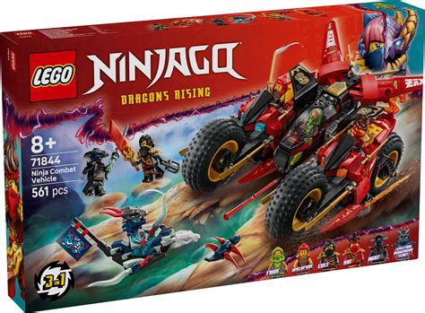 Lego 71844 Ninjago Ninja Combat Vehicle Building Toy Set