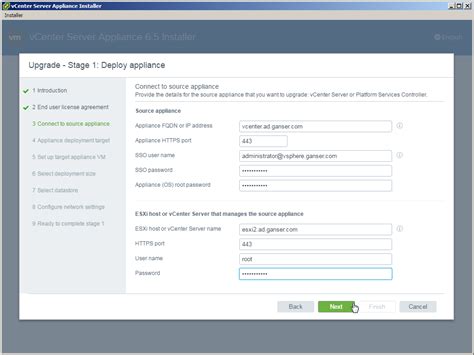 Upgrade Vcsa 60 To 65 Gansercom