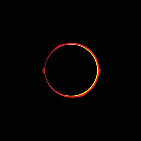 Solar Eclipse Effect 43875667 Vector Art At Vecteezy