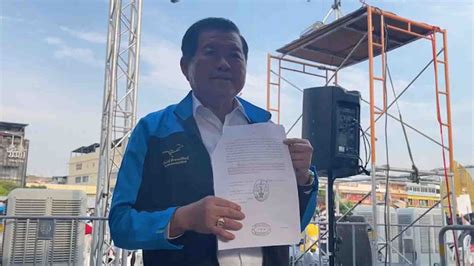 นิพนธ์” โชว์คำสั่งศาลปกครองกลาง ทุเลาคำสั่ง มท และยื่น กกต ให้ตรวจสอบแล้ว มั่นใจคุณสมบัติเป็น