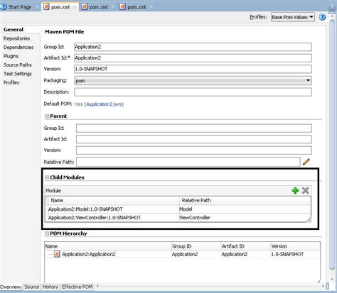 Srini Ramans Blog Jdeveloper 12c Pom Files